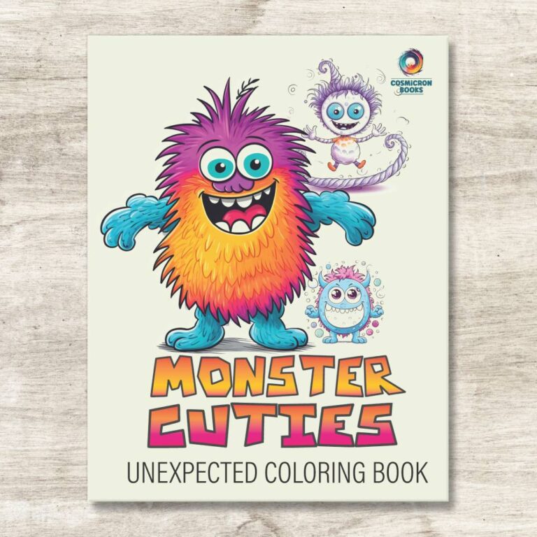 Monster Cuties Coloring Book: Mindful and Creative Fun