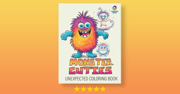 Monster Cuties Coloring Book: Mindful and Creative Fun